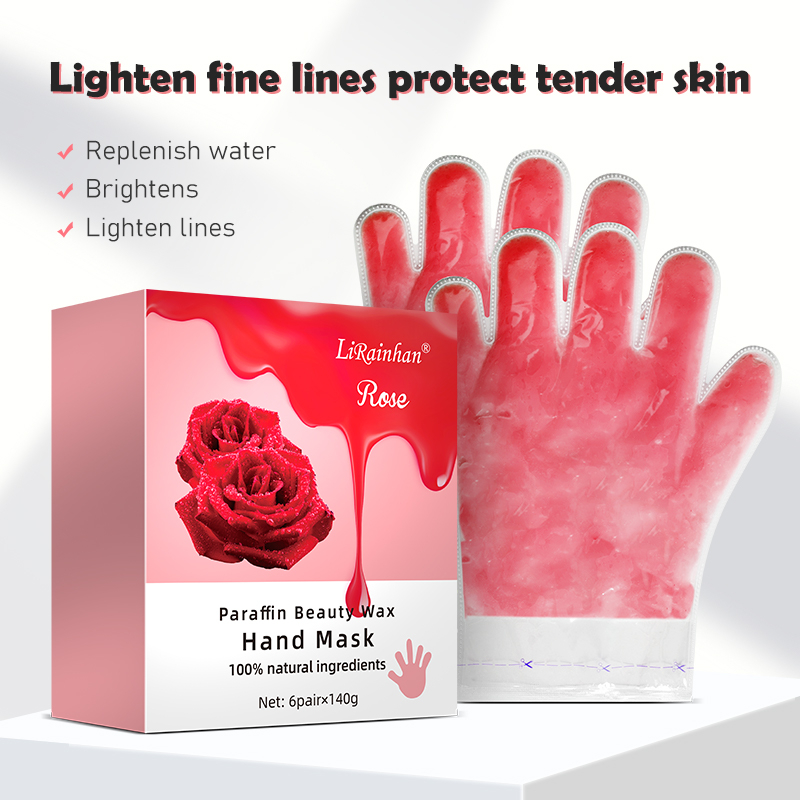 Private Label Rose Paraffin Wax Hand Mask - Buy Hand Mask, Paraffin Wax ...